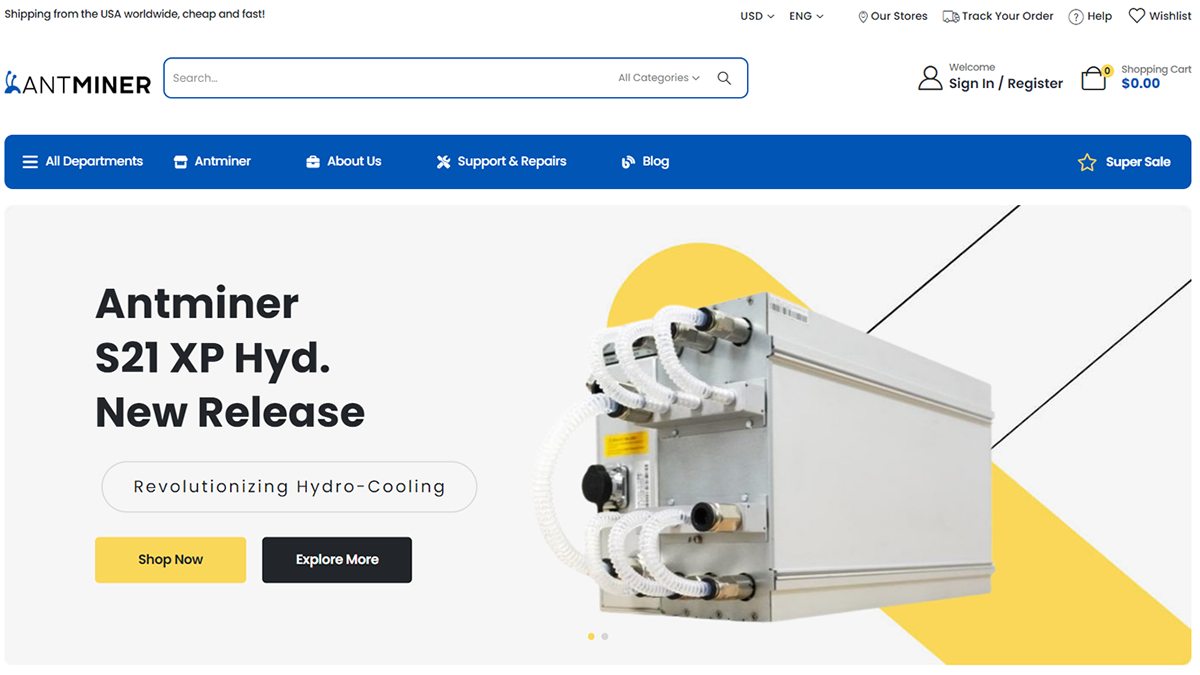 Support & Repair - AntMiner